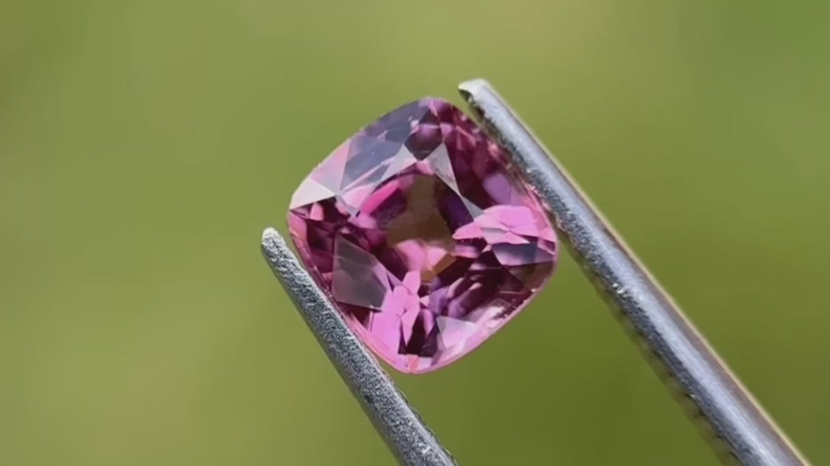 1ct Vivid Purple Spinel: Natural Beauty with Traceability of Origin ...